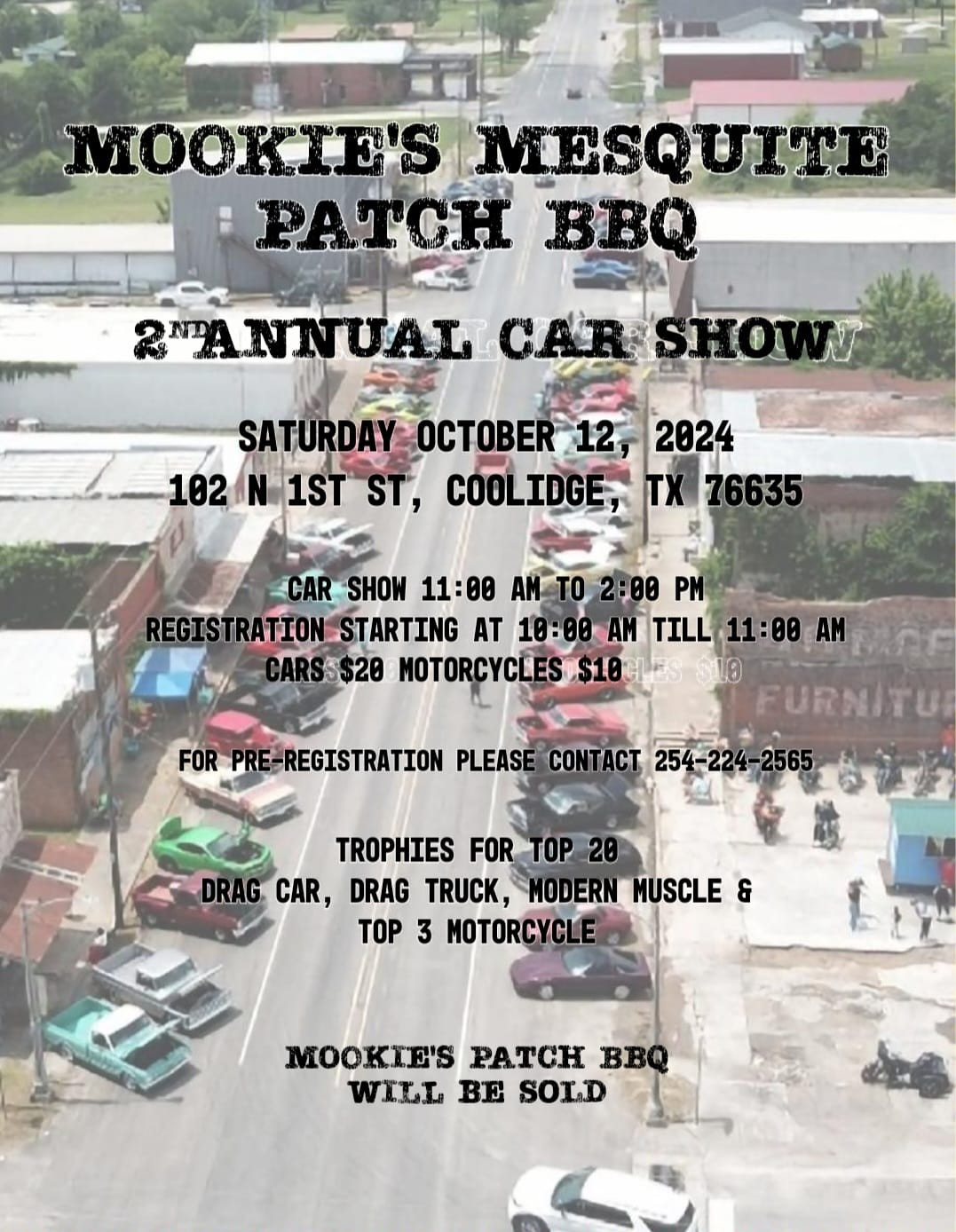 (Oct 12) Mookie's Mesquite Patch BBQ 2nd Annual Car Show - Coolidge ...
