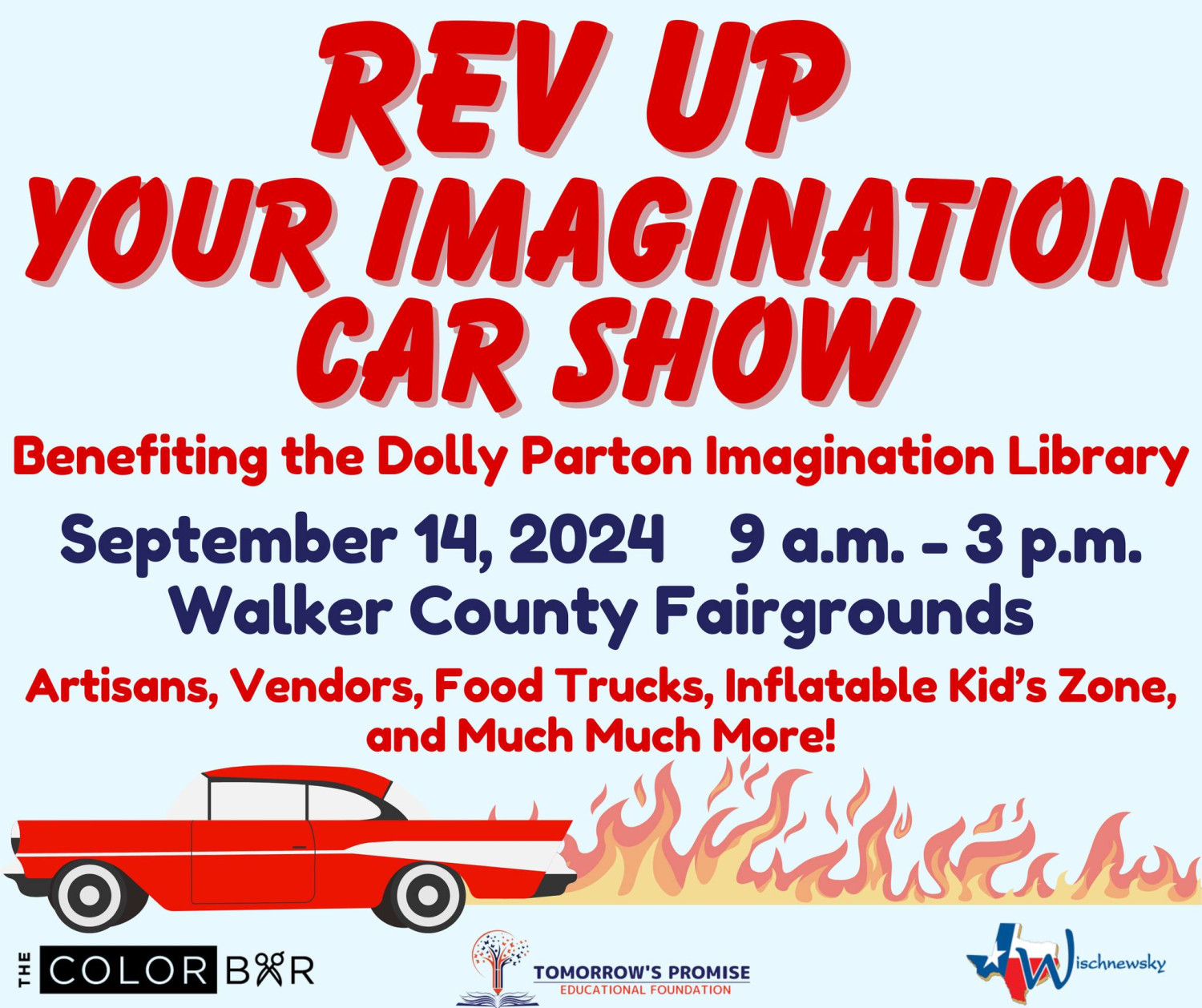 (Sep 14) Rev Up Your Imagination Car Show | Events | Garaged - Fueling ...